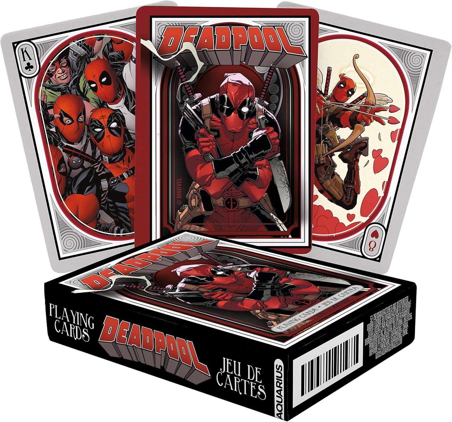 DEADPOOL NOUVEAU PLAYING CARDS