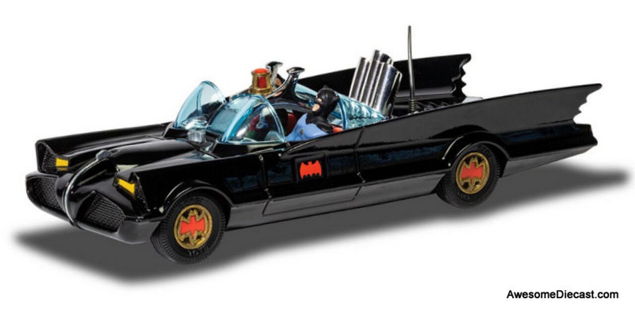 1966 Batmobile w/Batman & Robin Diecast Model Car by Corgi (Reissue)