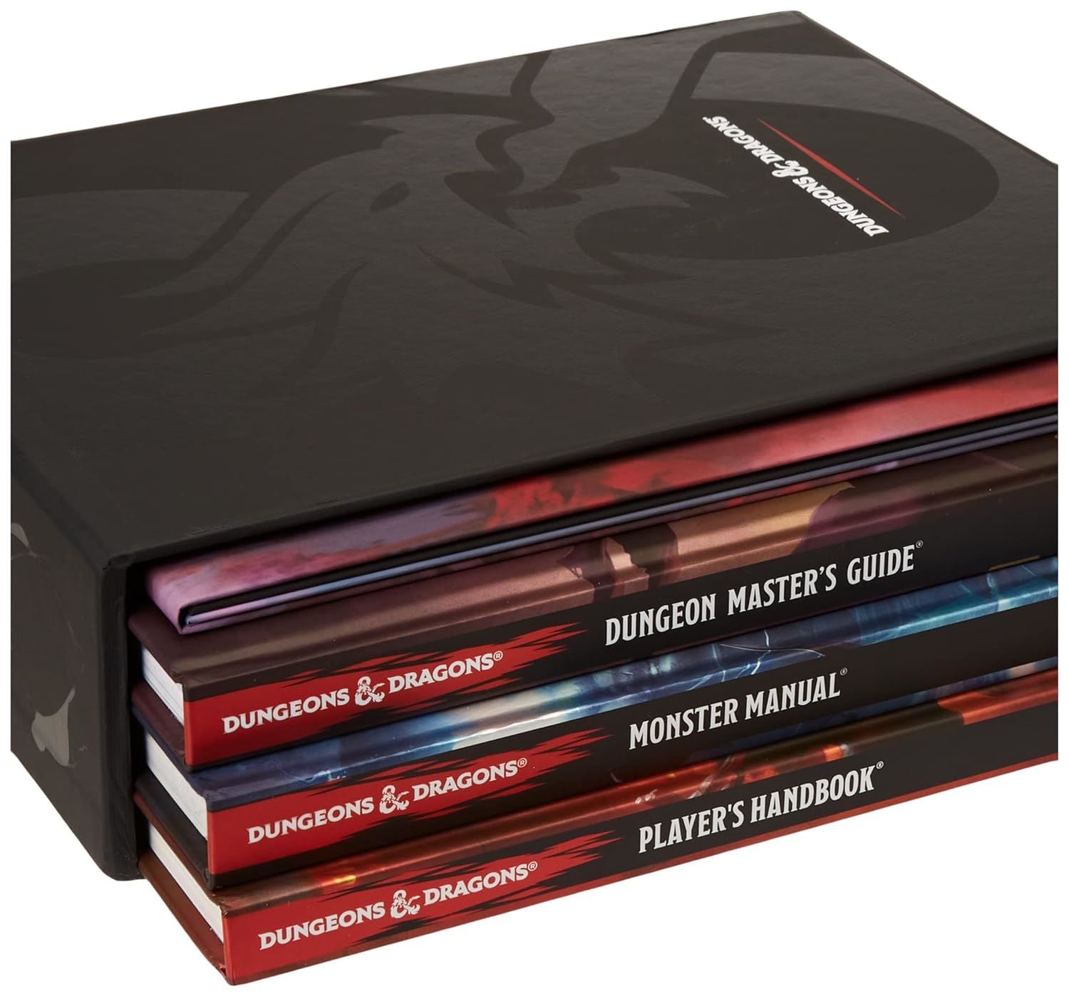 Dungeons & Dragons Core Rulebooks Gift Set (Special Foil Covers Edition ...