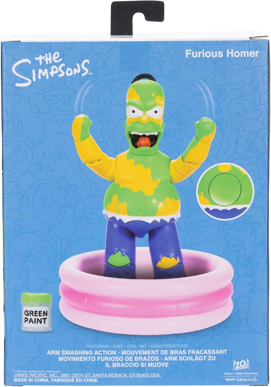 The Simpsons Premium Furious Homer Action Figure
