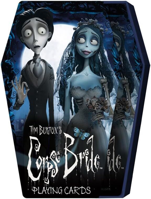 The Corpse Bride Premium Playing Cards in Coffin Box