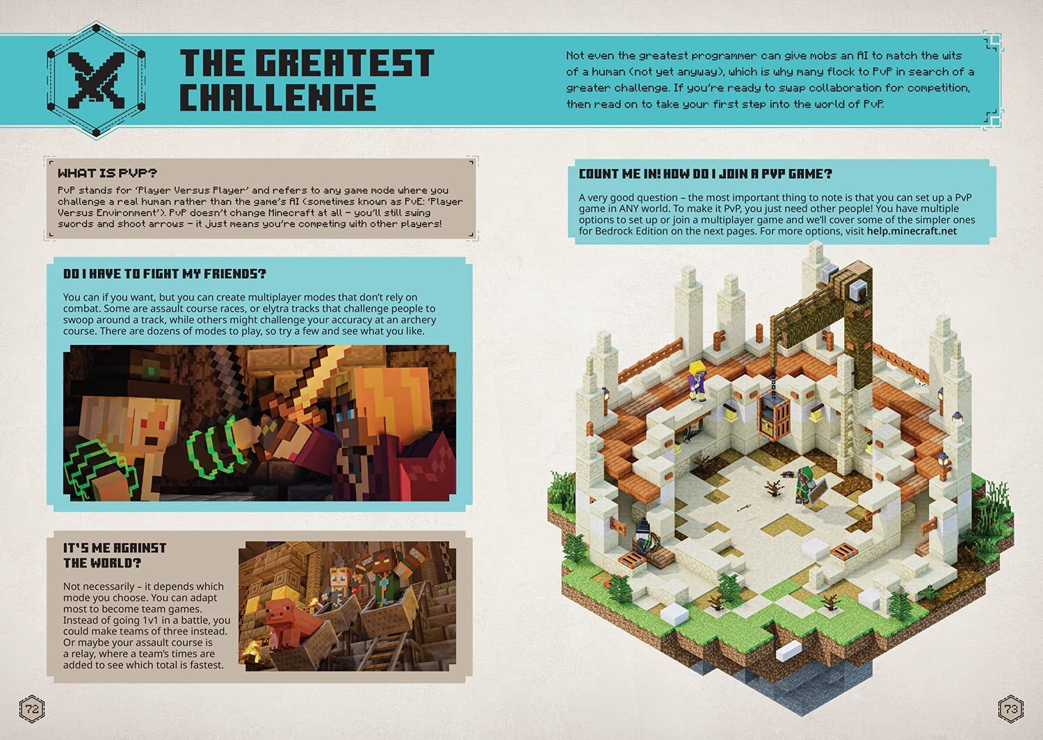 All New Official Minecraft Combat Handbook
