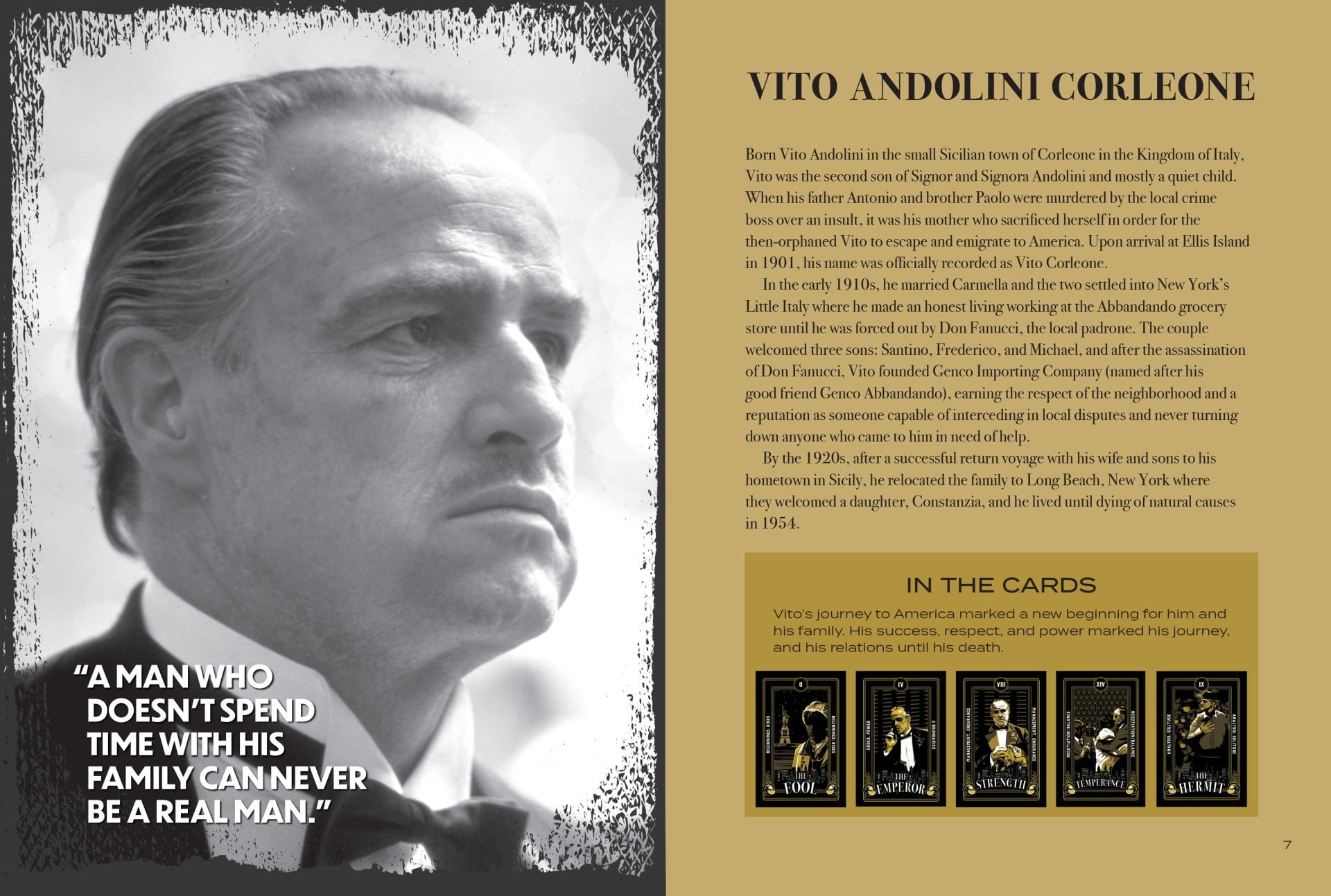 The Godfather Tarot: Includes: A 78-card Tarot Deck and a Book on the ...
