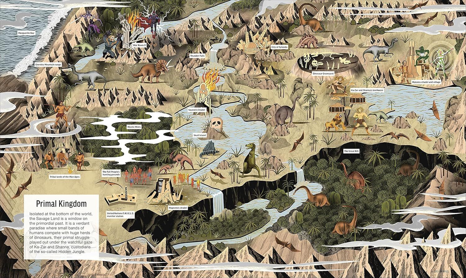 Marvel Universe Map By Map