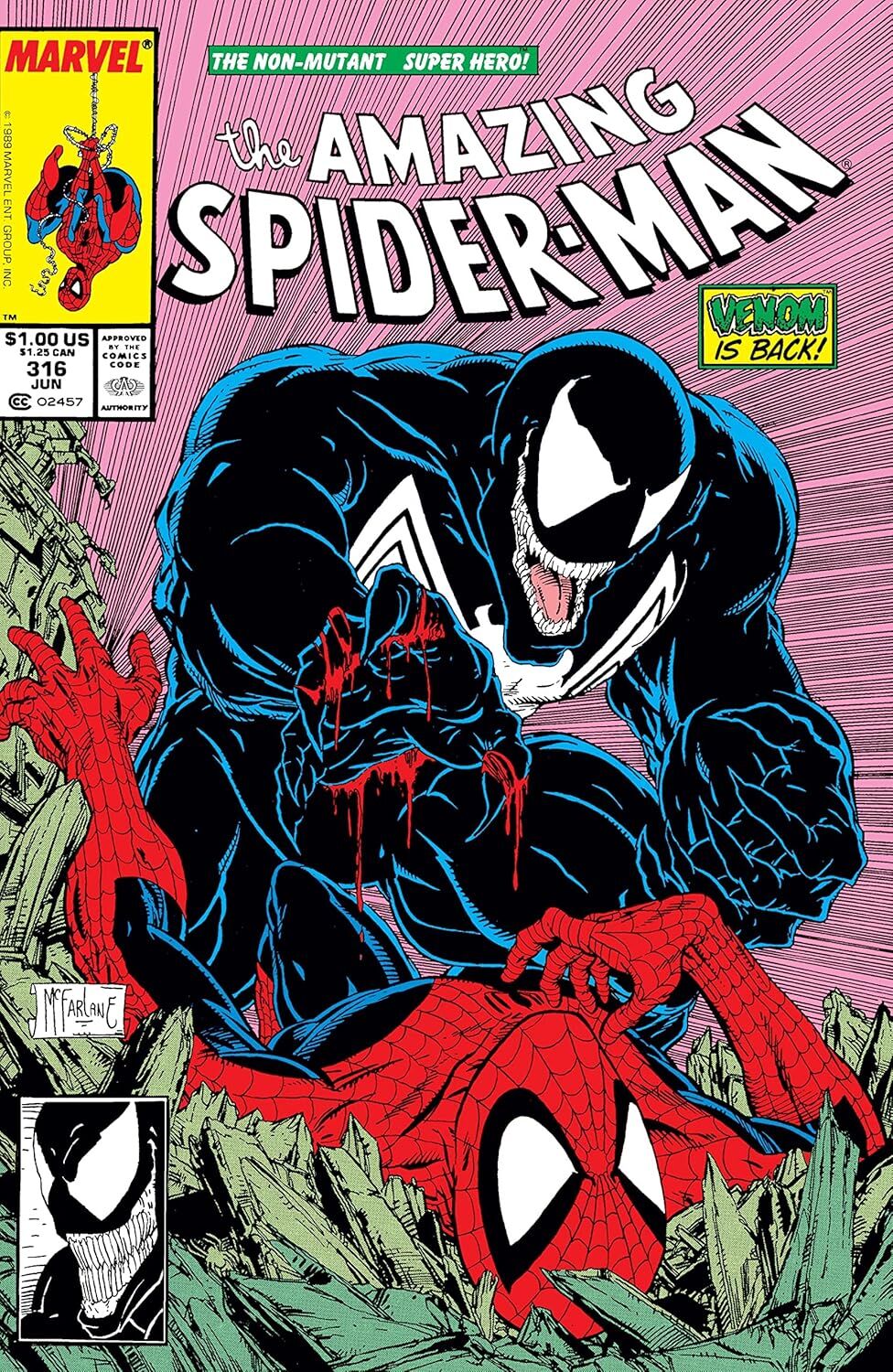 SPIDER-MAN 100 COLLECT COMIC BOOK POSTCARDS