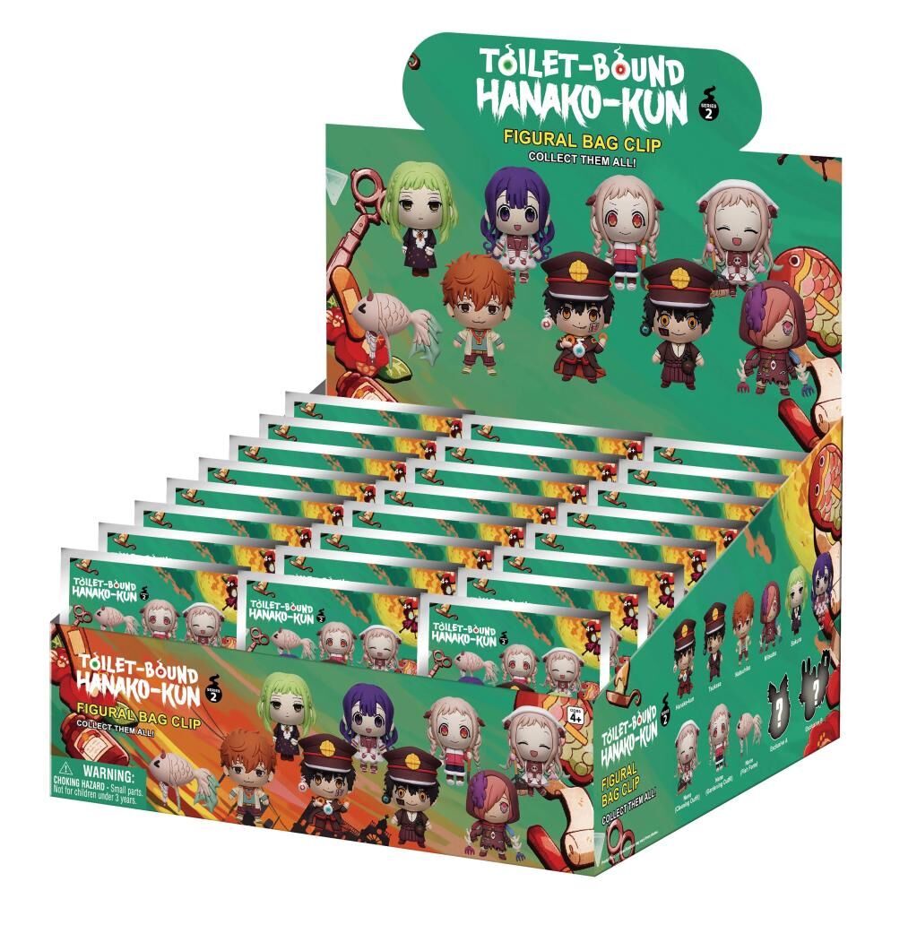 Toilet-Bound Hanako-kun - 3D Foam Bag Clips (Blind Bag)