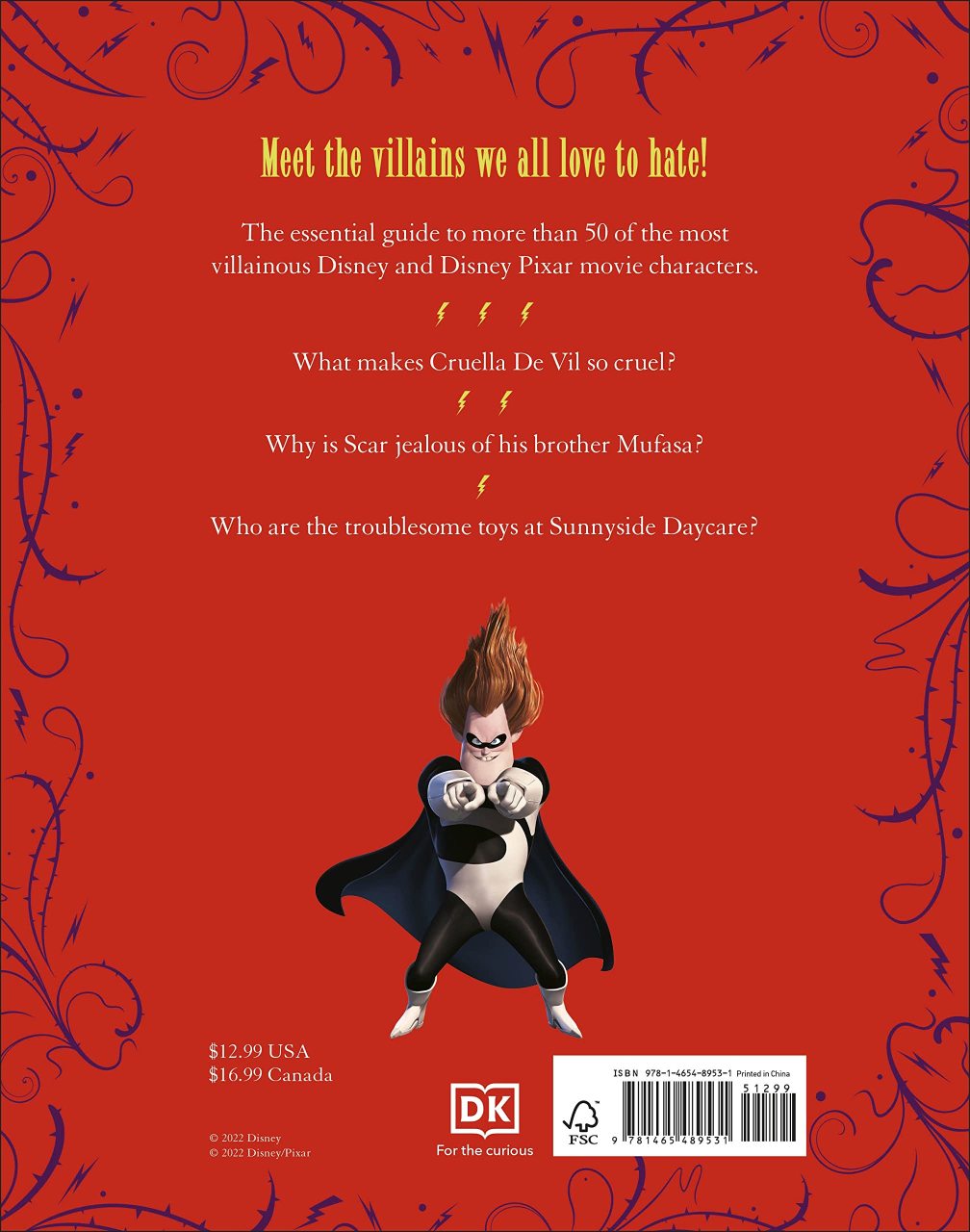 Disney Villains The Essential Guide, New Edition