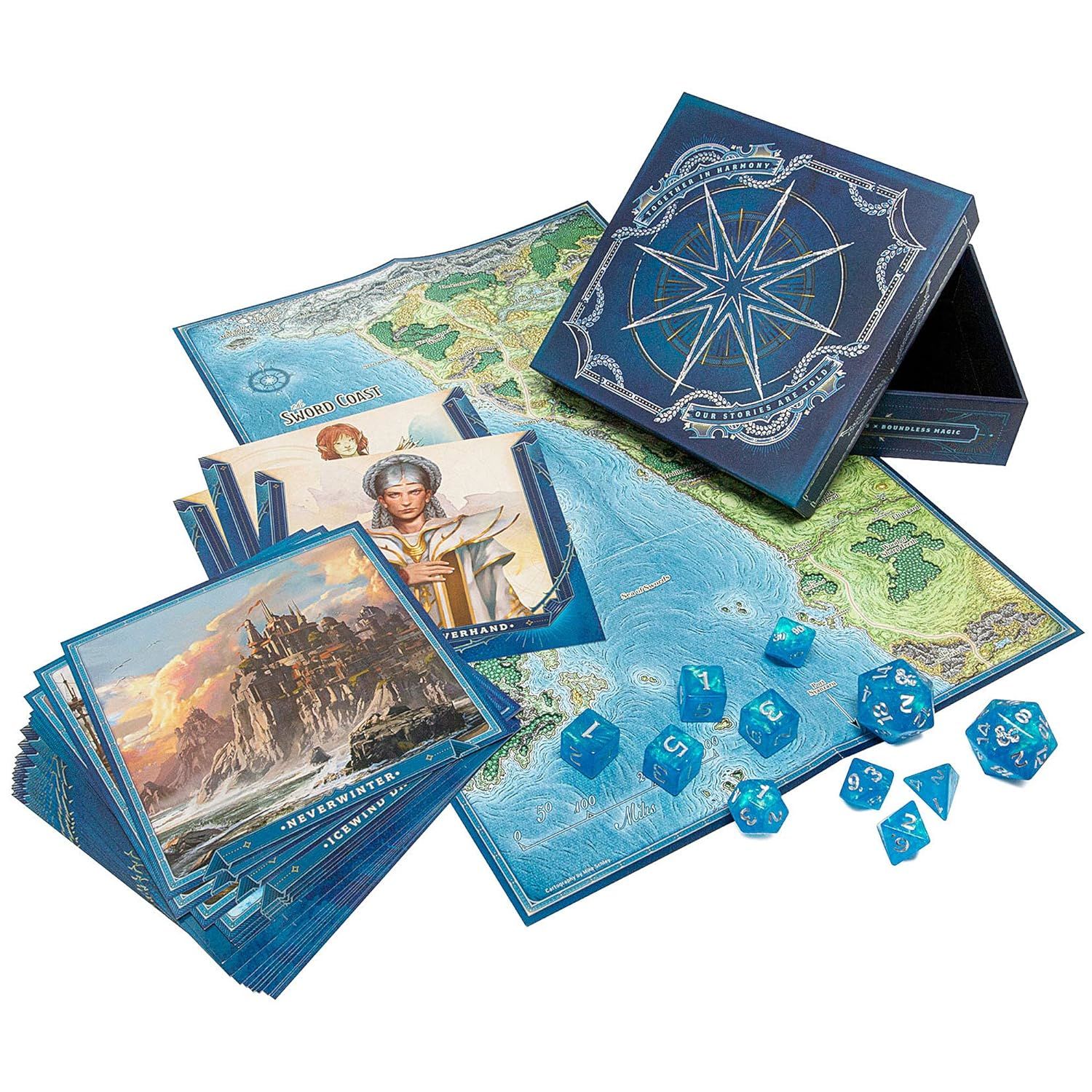 D&d Forgotten Realms Laeral Silverhand's Explorer's Kit (D&d Tabletop ...
