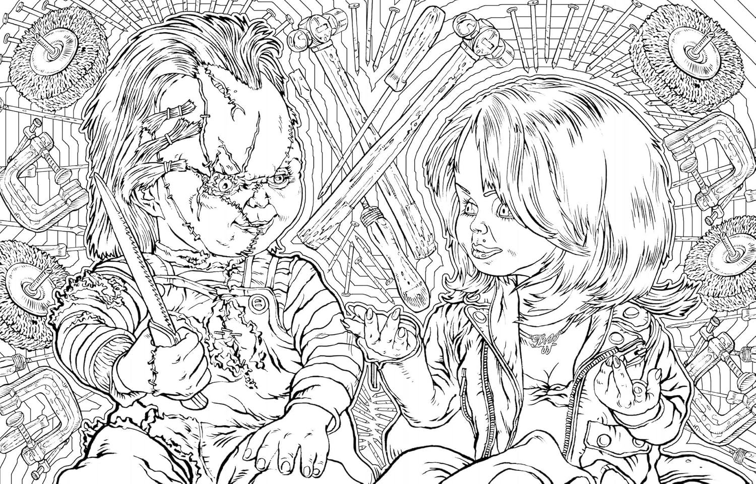 Chucky: The Official Coloring Book